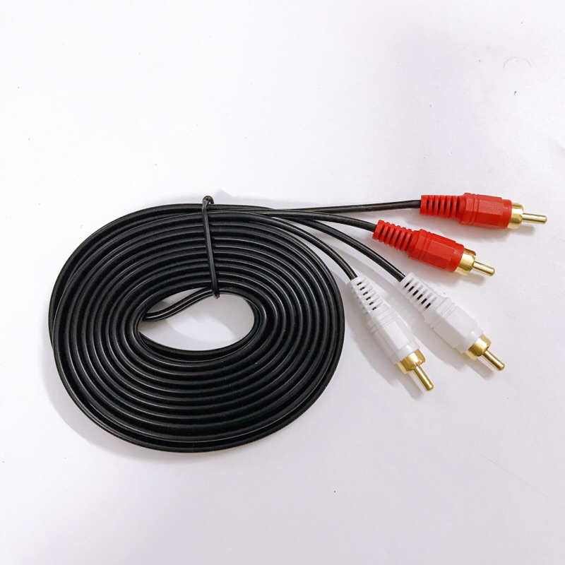 2 to 2 AV Audio Speaker Cable Length 1.8m/3m/5m/10m, 2 to 2 AV cable ...