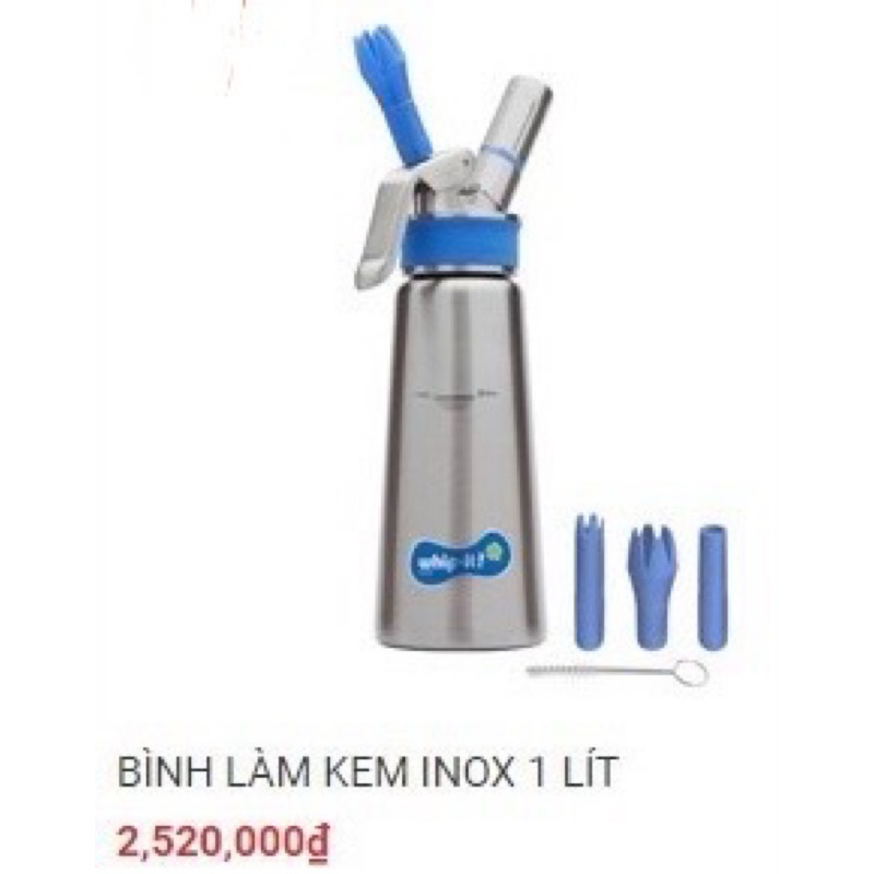 [Liquidation] 1 liter Whip-it ice Cream maker with Gas Mosa Cream ...