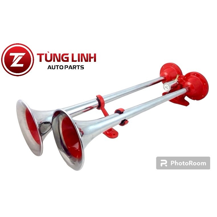 Thai Steam Horn Set With Red Ass 2 Speakers. High-end Steam Horn 12 ...