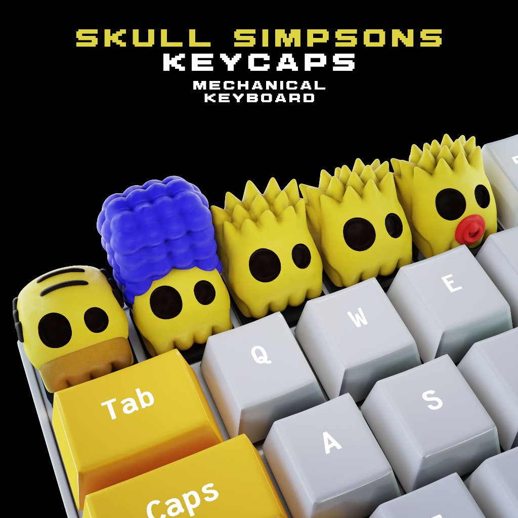 Keycap The Simpsons Skull edition | Shopee Malaysia