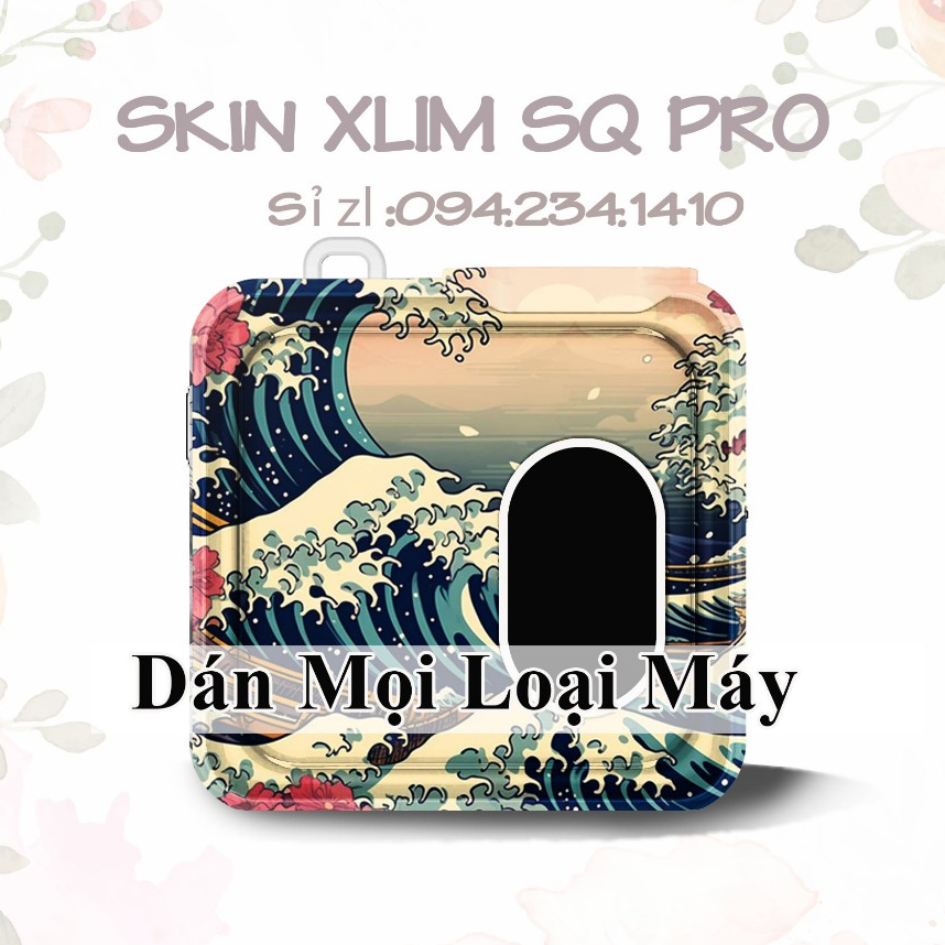 Skin Stickers Xlim SQ Pro Printed Japanese Tsunami Pictures For Xlim ...