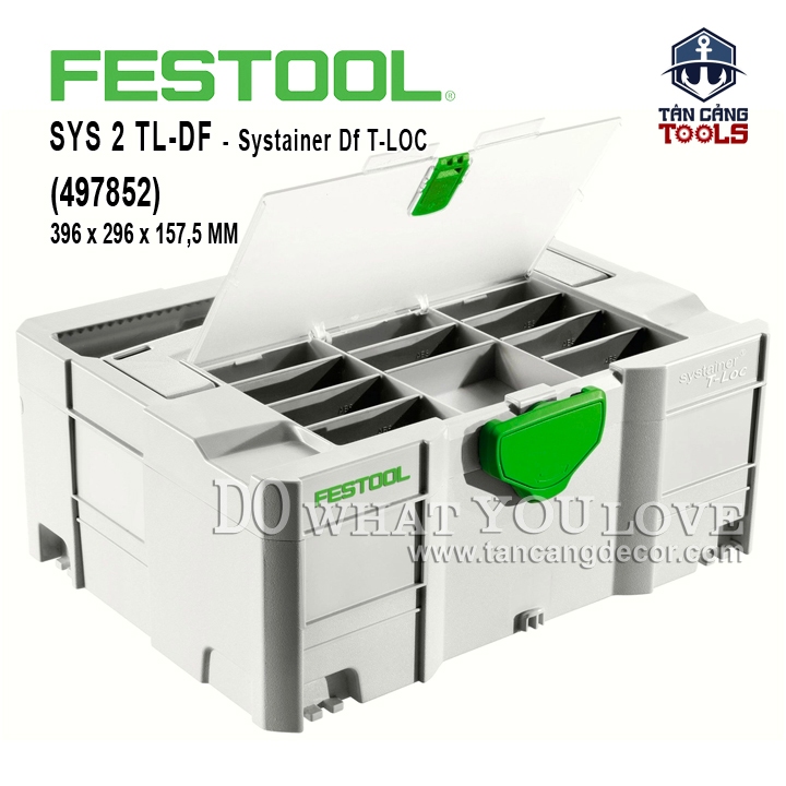 Festool SYS 2 TL-DF Tool Box (497852) | Shopee Malaysia