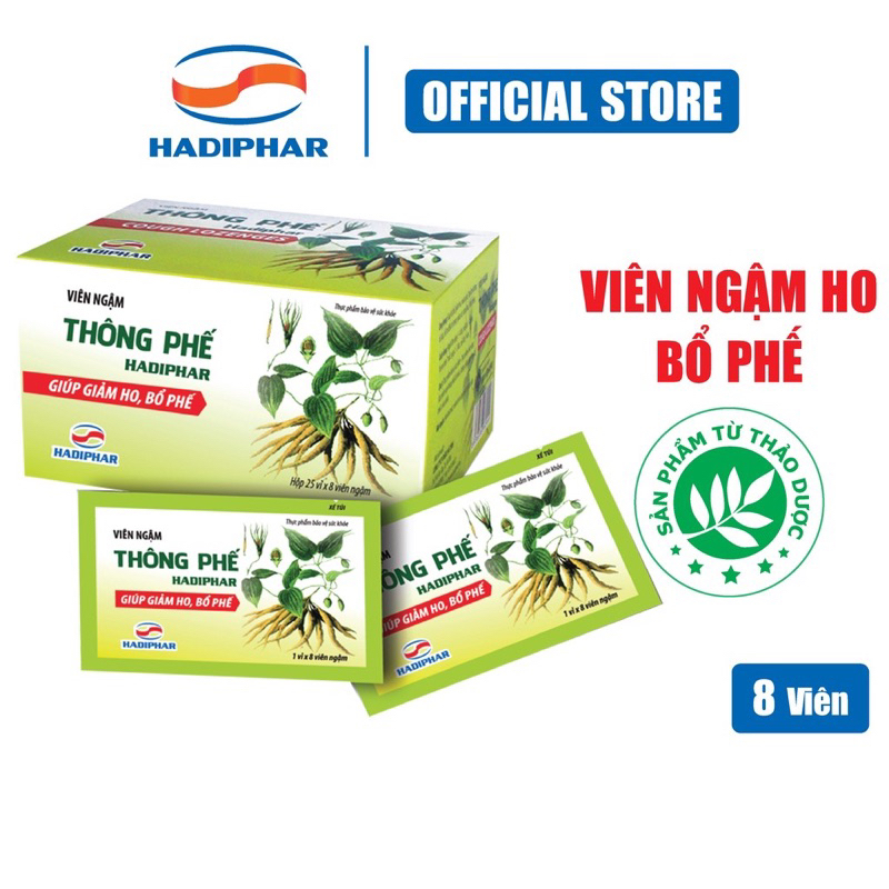 Hadiphar lung clearing lozenges help relieve coughs and nourish the ...
