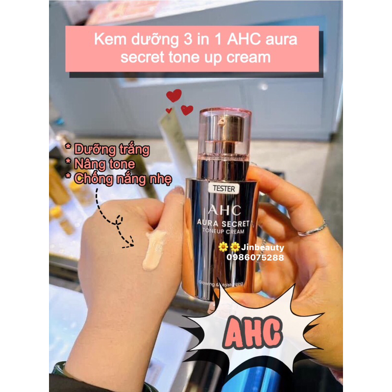Ahc AURA CECRET TONE UP CREAM (50 ml) | Shopee Malaysia