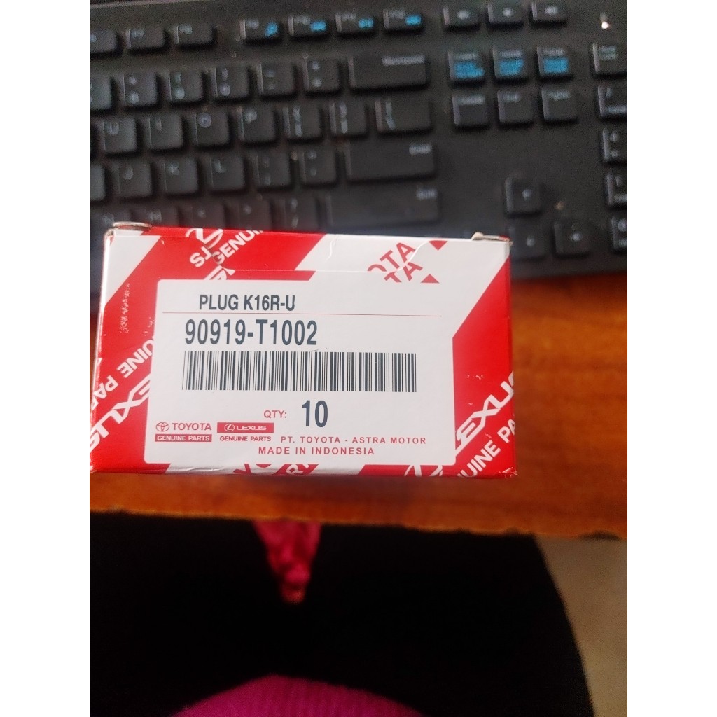 Toyota Vios Altis Yaris DENSO INDONESIA Spark Plug Code 90919-T1002 ...