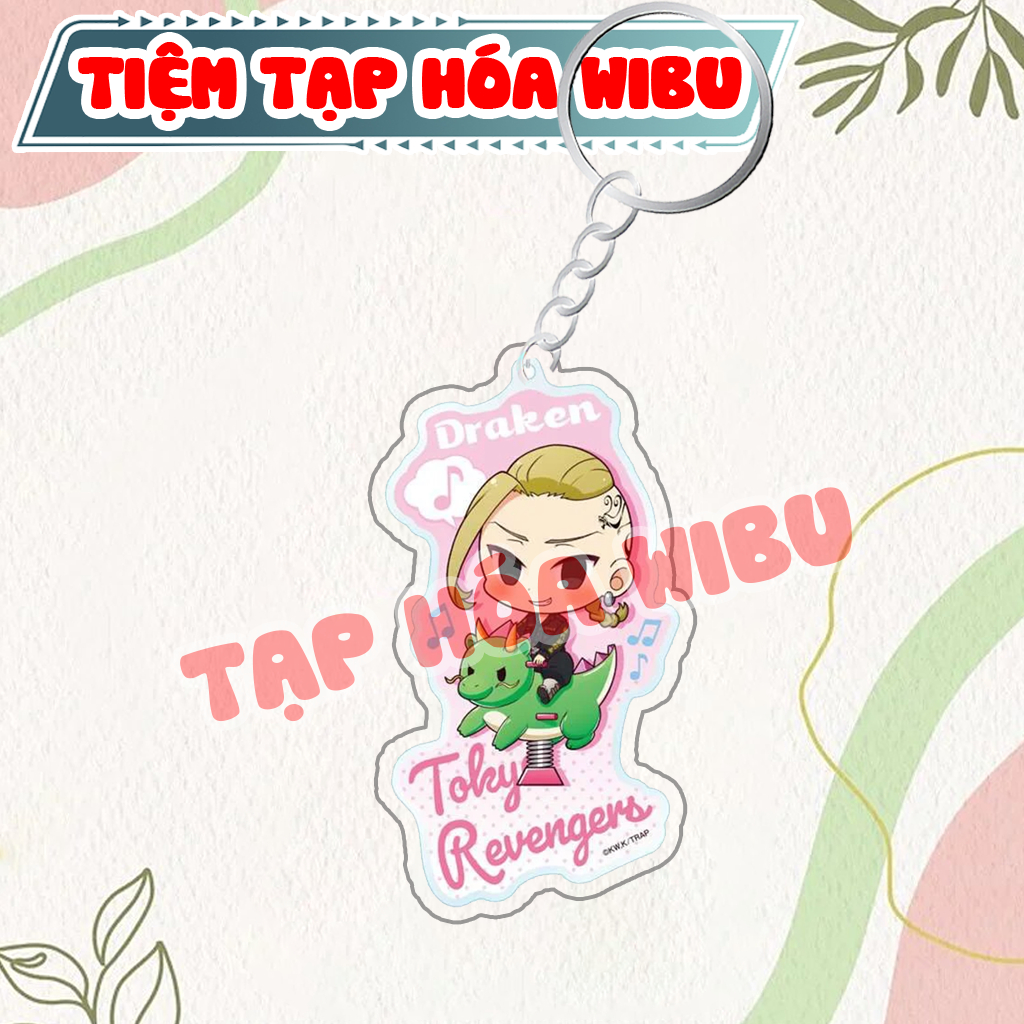 Acrylic Keychain Tokyo Revengers Mikey Draken Takemimchi Chifuyu Taiju ...