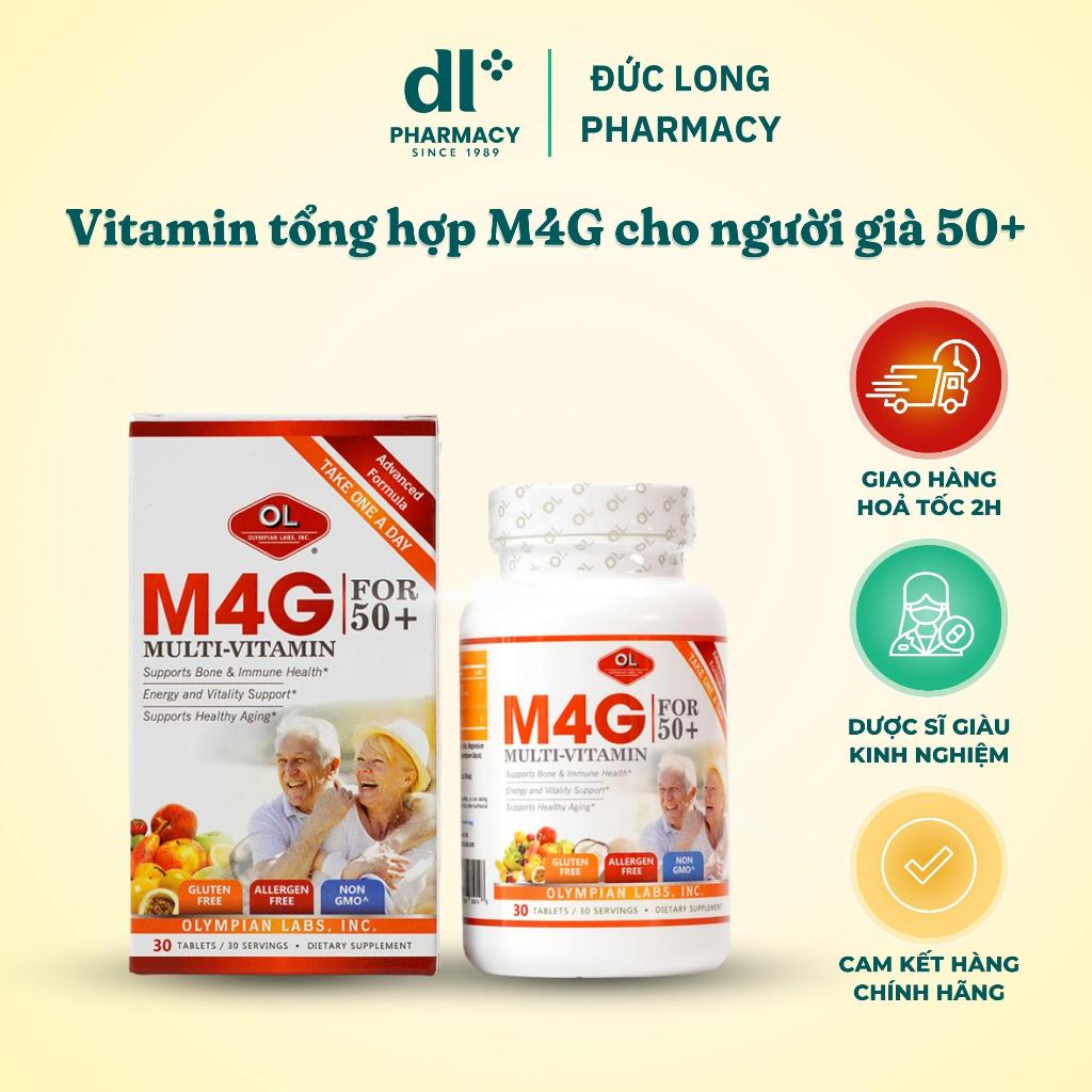 M4g Multi-Vitamin For 50+ multivitamin pills - Genuine dietary ...