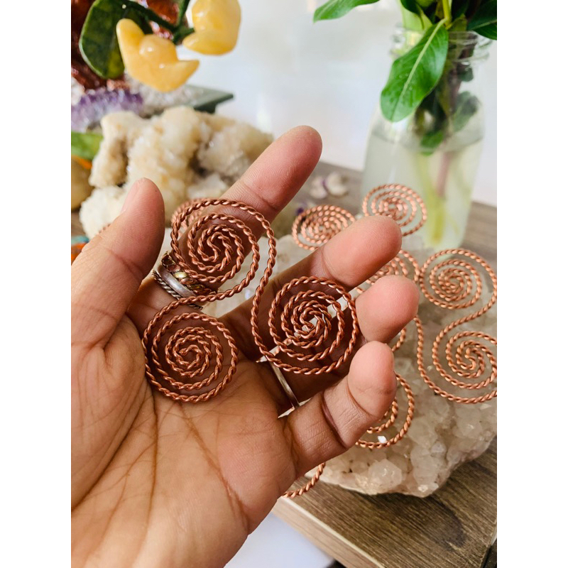 Triskelion red copper Avoid electromagnetic waves comboo 5pcs | Shopee ...