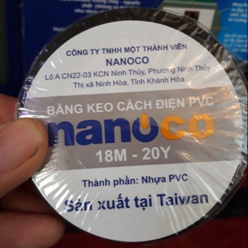 Nanoco Electrical Tape - PVC Electrical Insulation Tape | Shopee Malaysia