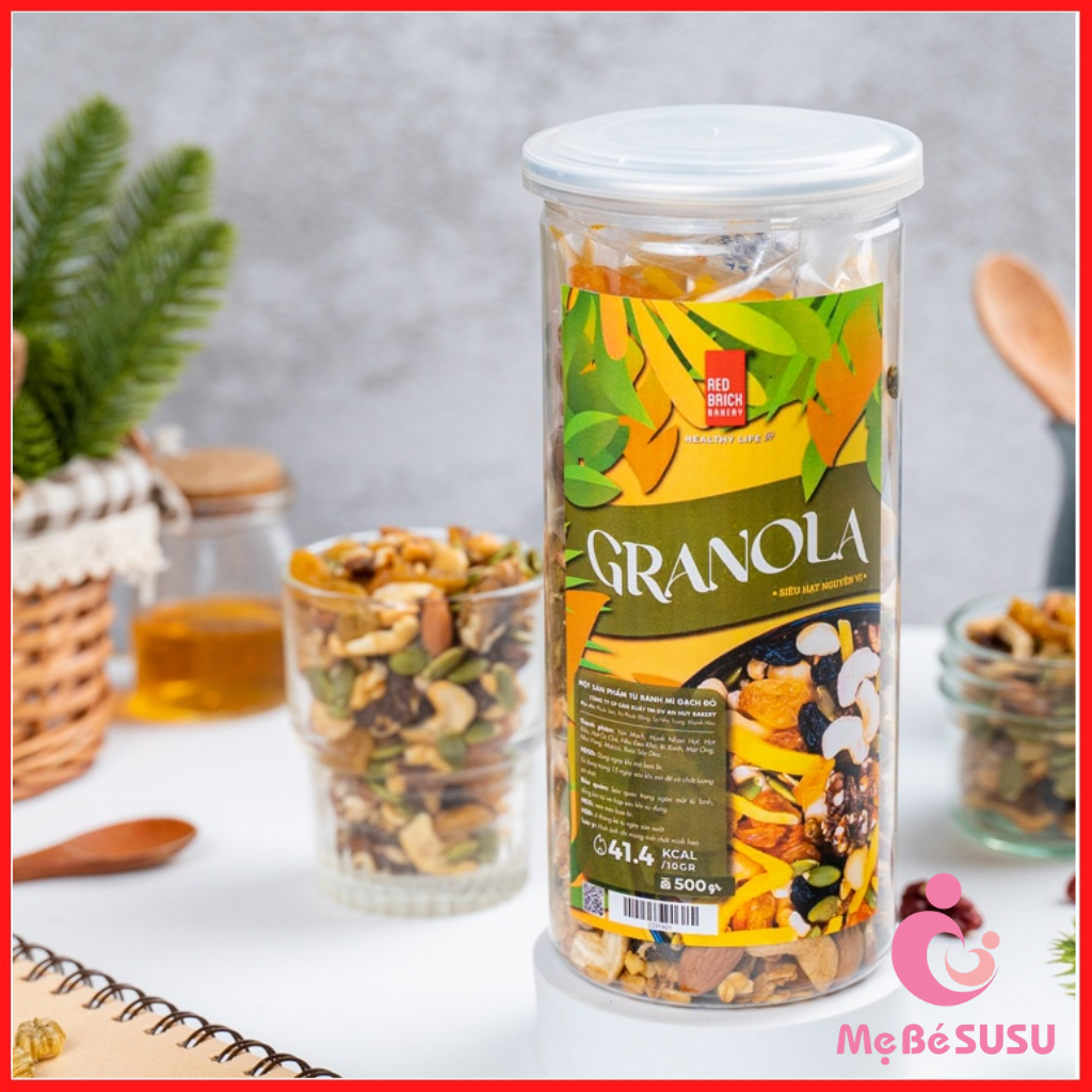 500gr Granola Super Nutritious Traditional No-Sugar Super-Sugar Flavor ...
