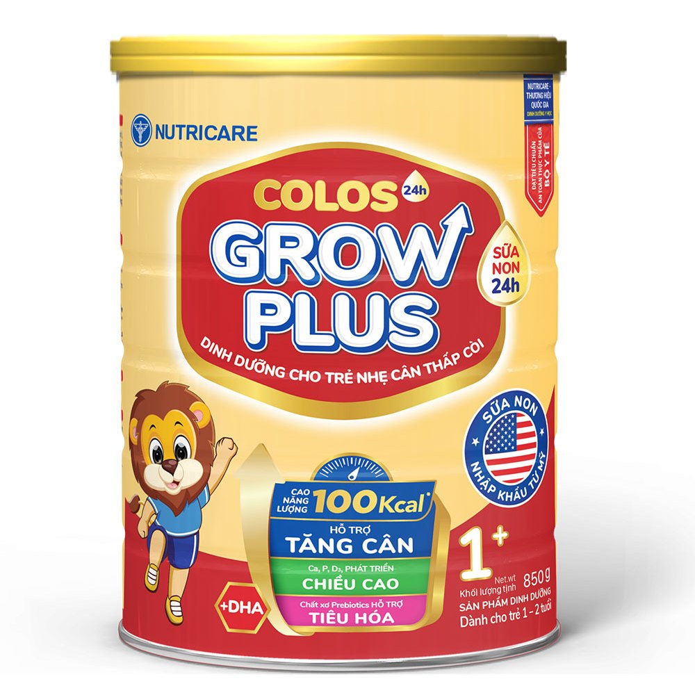 Colos GrowPlus Powdered Milk 24h colostrum 1+ (1-2 years old) can 850g ...