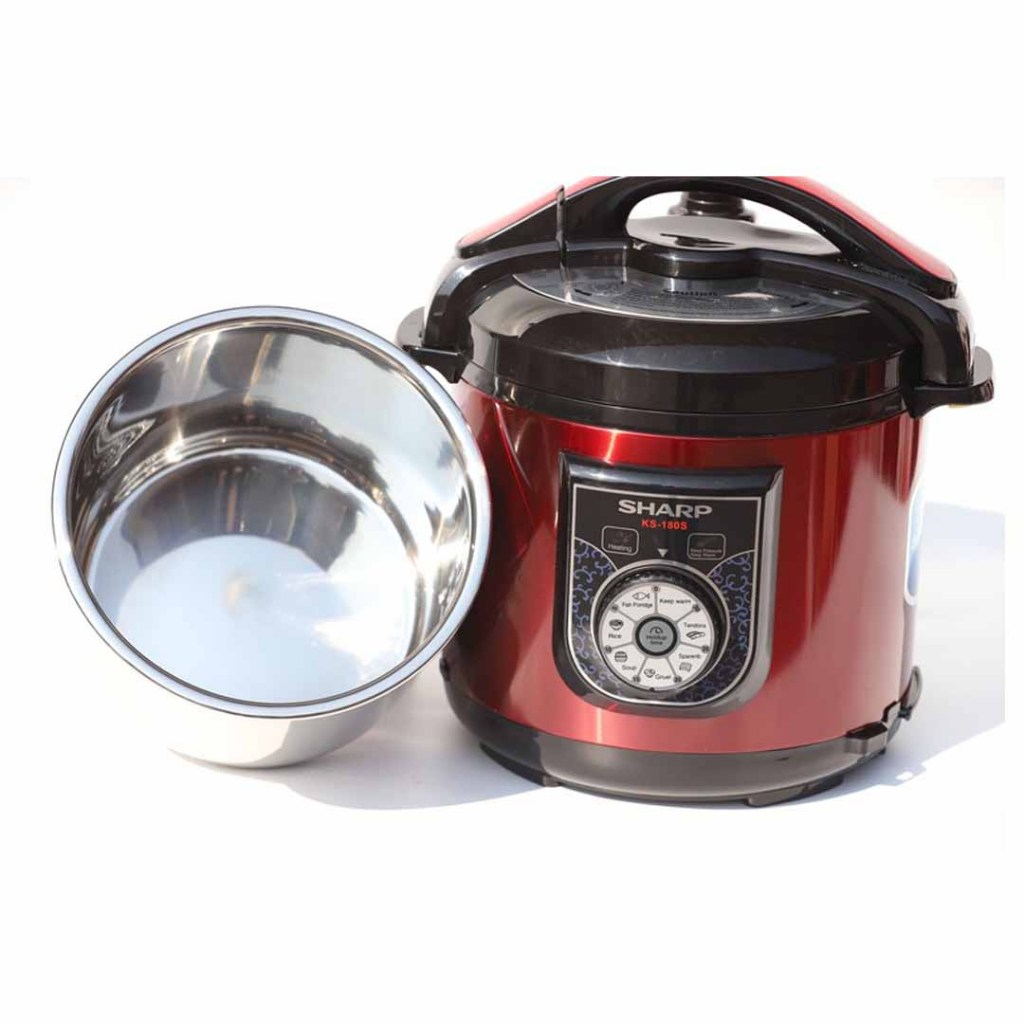 Sharp KS-180s/1800 multi-function pressure cooker (stainless steel ...
