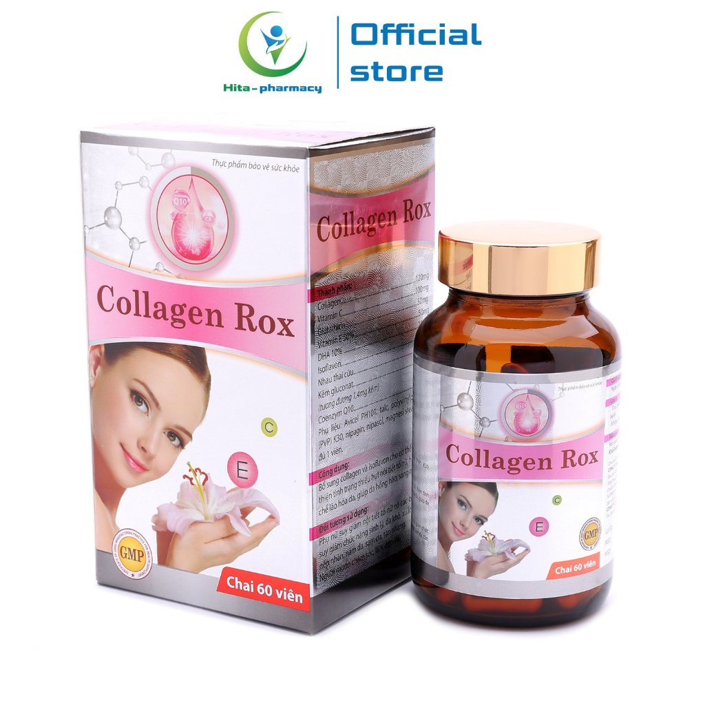 Beautiful oral tablet Collagen Rox HDPHARMA increases female hormones ...