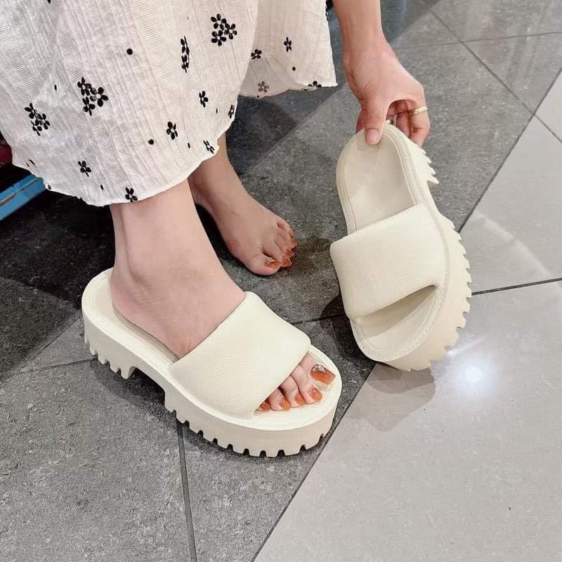 New class 1 5m high molded sole sandals with horizontal straps (large ...
