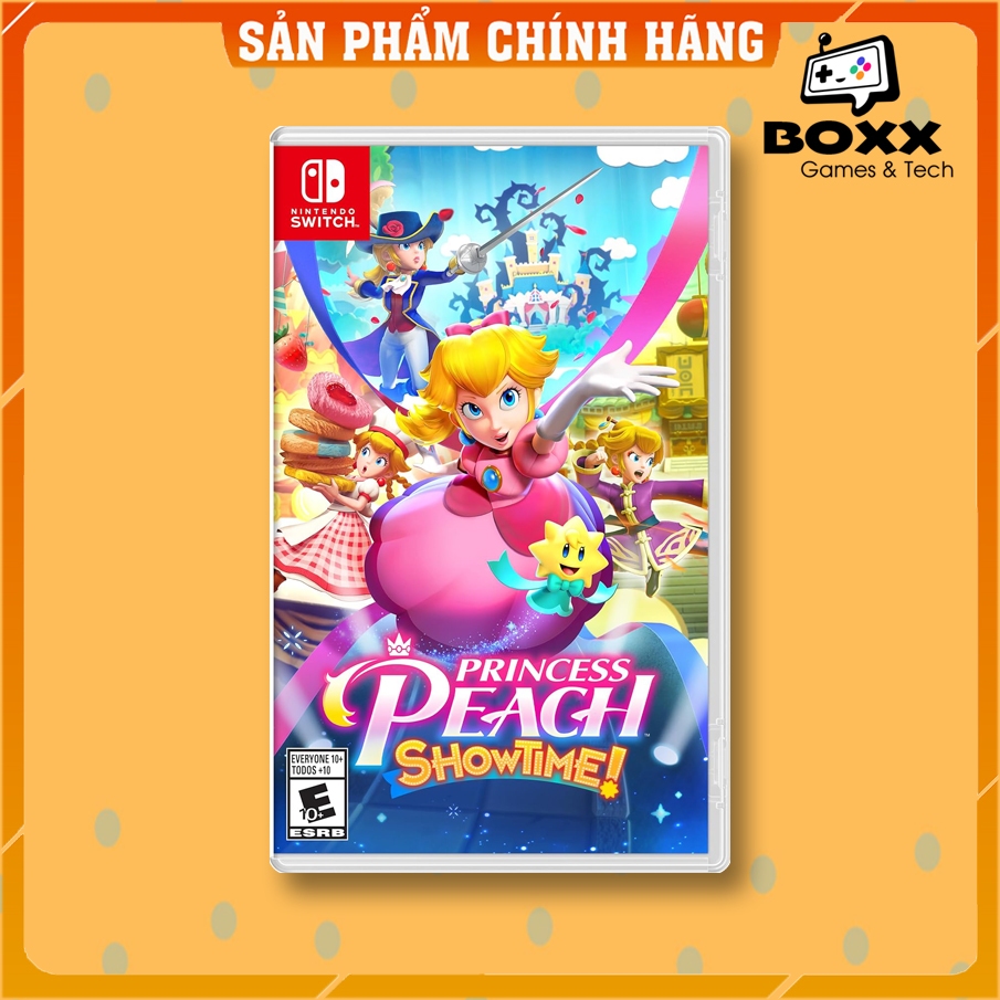 Princess Peach Showtime Nintendo Switch Game Tape | Shopee Malaysia