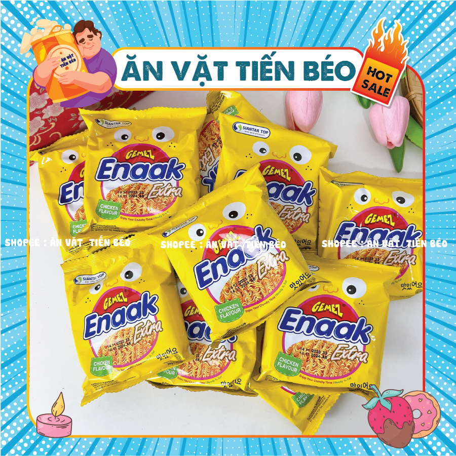 Enaak Indonesian children's noodle Snack with traditional chicken ...