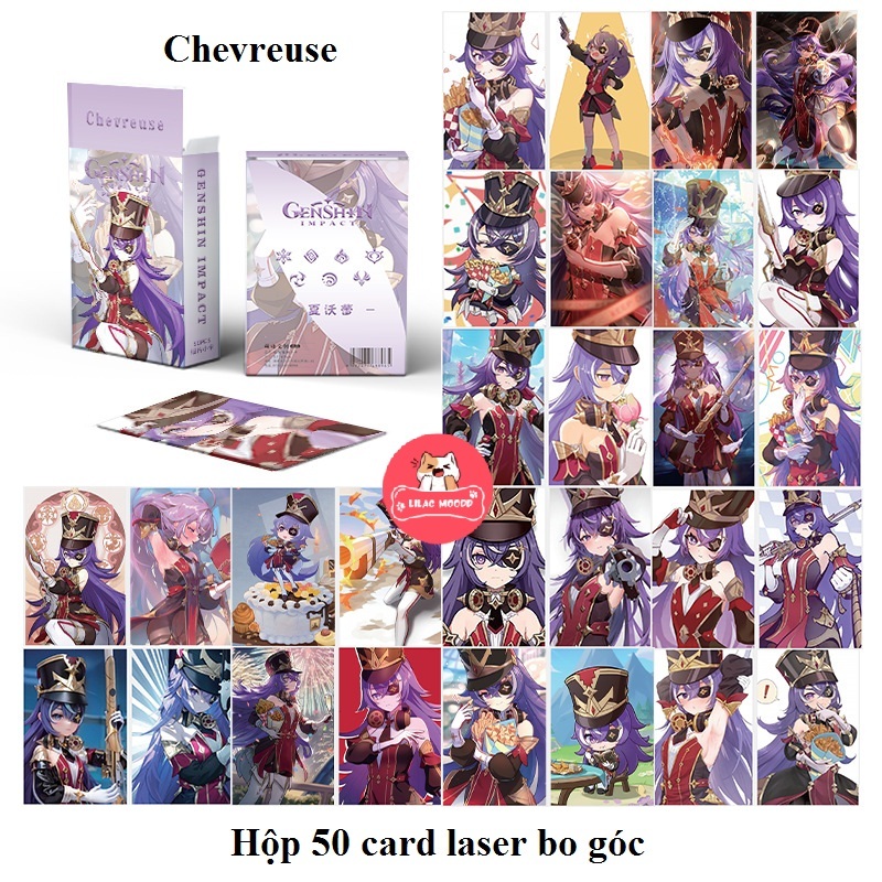 (available-new Model 2024) Chevreuse / Genshin Impact | Laser card box ...