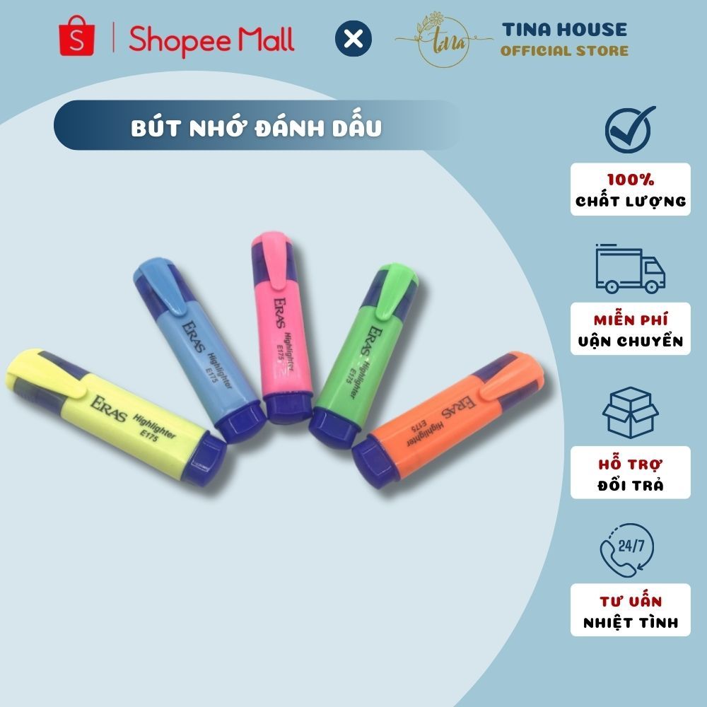 Multicolor Highlight Pen 4.2-4.6mm Nib Effective Information Marker ...