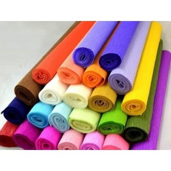 Set Of 5 Rolls, 10 Rolls Of Ruffled Paper To Make Flowers, Customers ...