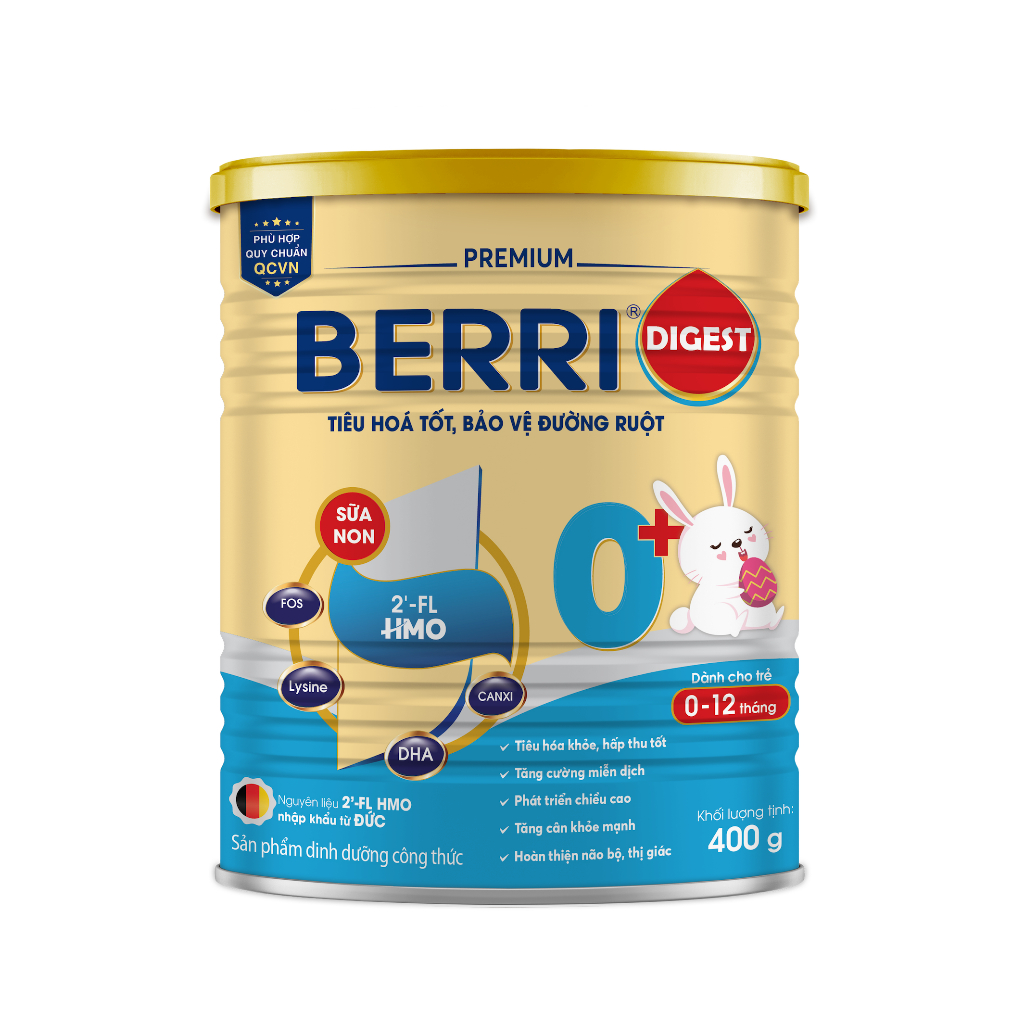 Berri Digital Milk 0+ Cans 400g - Good Digestion, Protect The ...