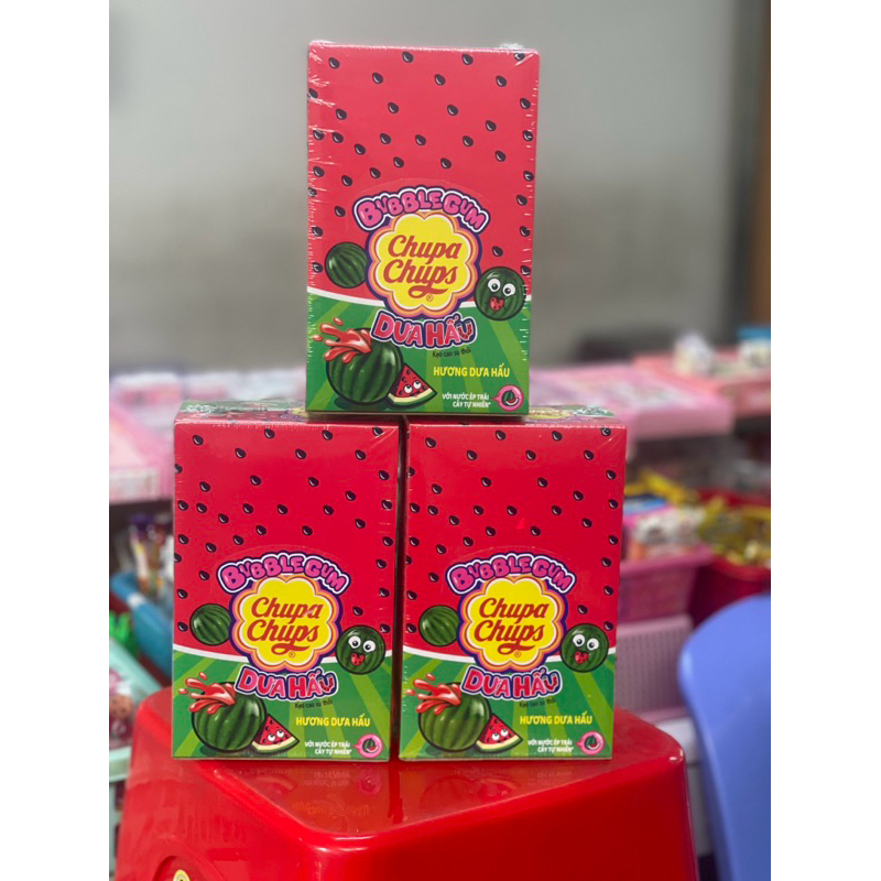 Big Babol Chupa Chups sum chewing gum with watermelon flavor 74 pieces ...