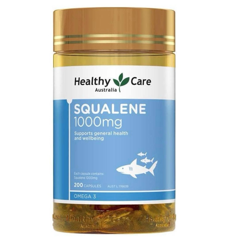 Squalene Healthy Care Shark Liver Oil 1000mg | Shopee Malaysia