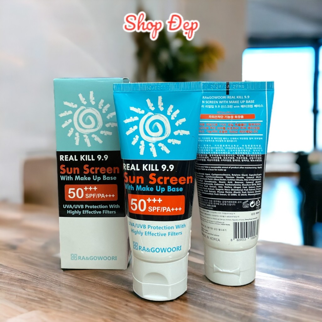 [CTY Goods - Sub-Stamp] Ra&Gowoori Real Kill Sunscreen 9.9 Sun Block ...
