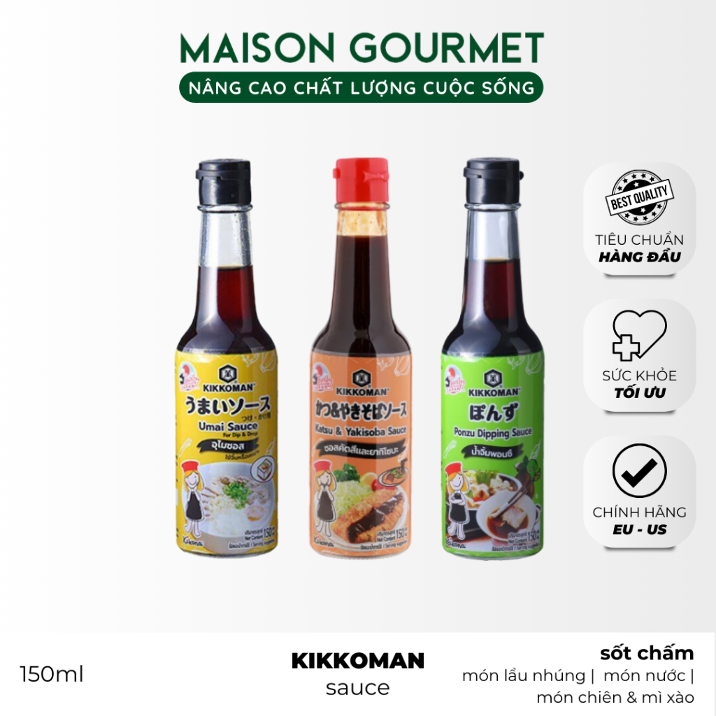 Kikkoman FOOD DIPPING SAUCE (150ml) | Shopee Malaysia