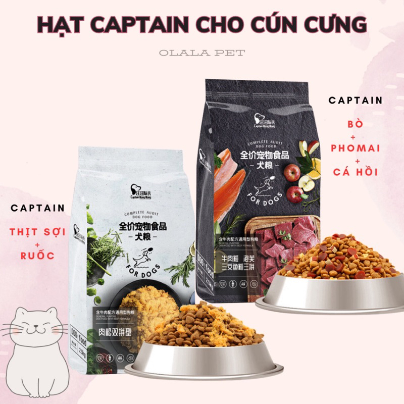 Captain seeds, beef, cheese, salmon, stimulates dogs and cats, 2.5Kg ...