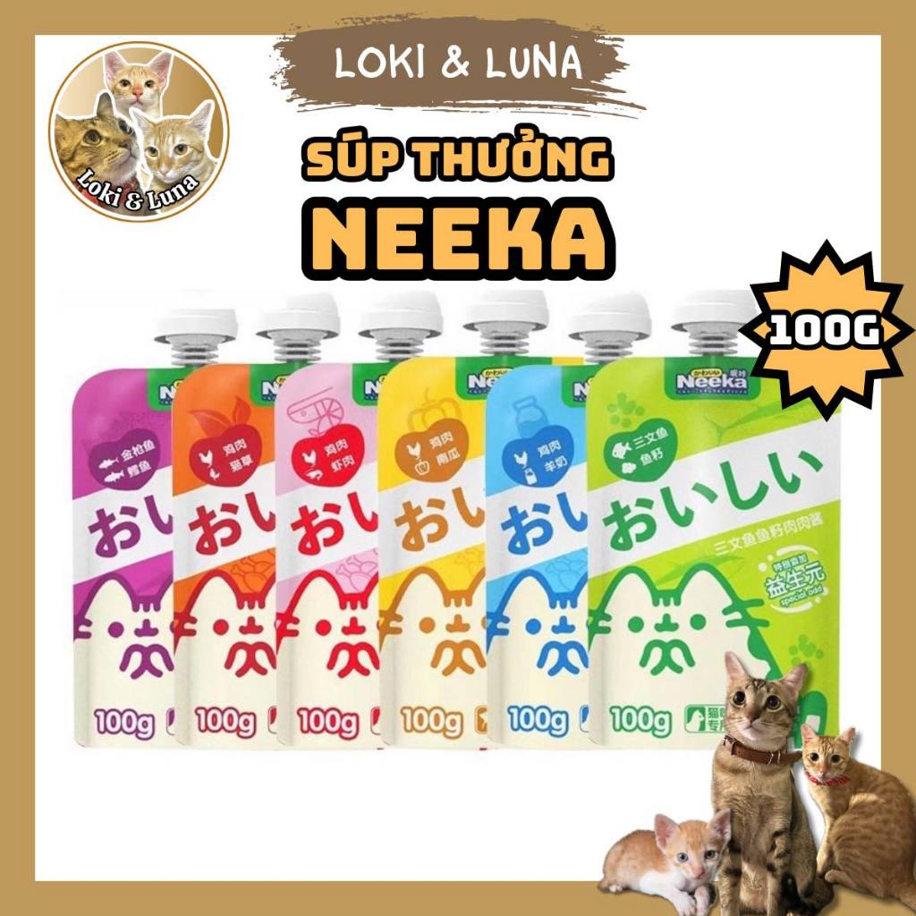 Neeka Bonus Soup Convenient Screw Cap 100g - LOKI & LUNA SHOP | Shopee ...