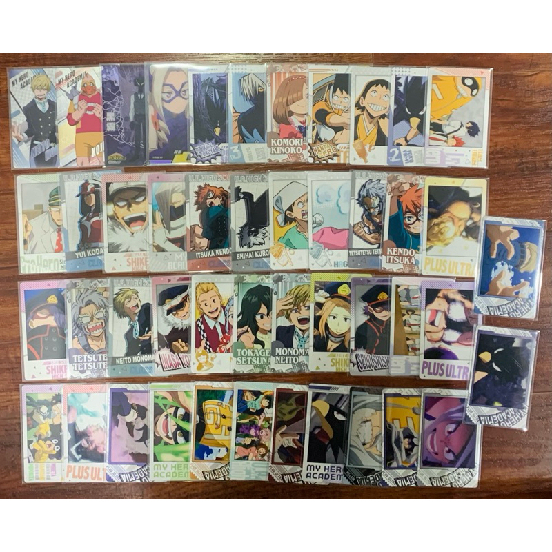My Hero Academia MHA Superhero Academy Card (read description carefully ...