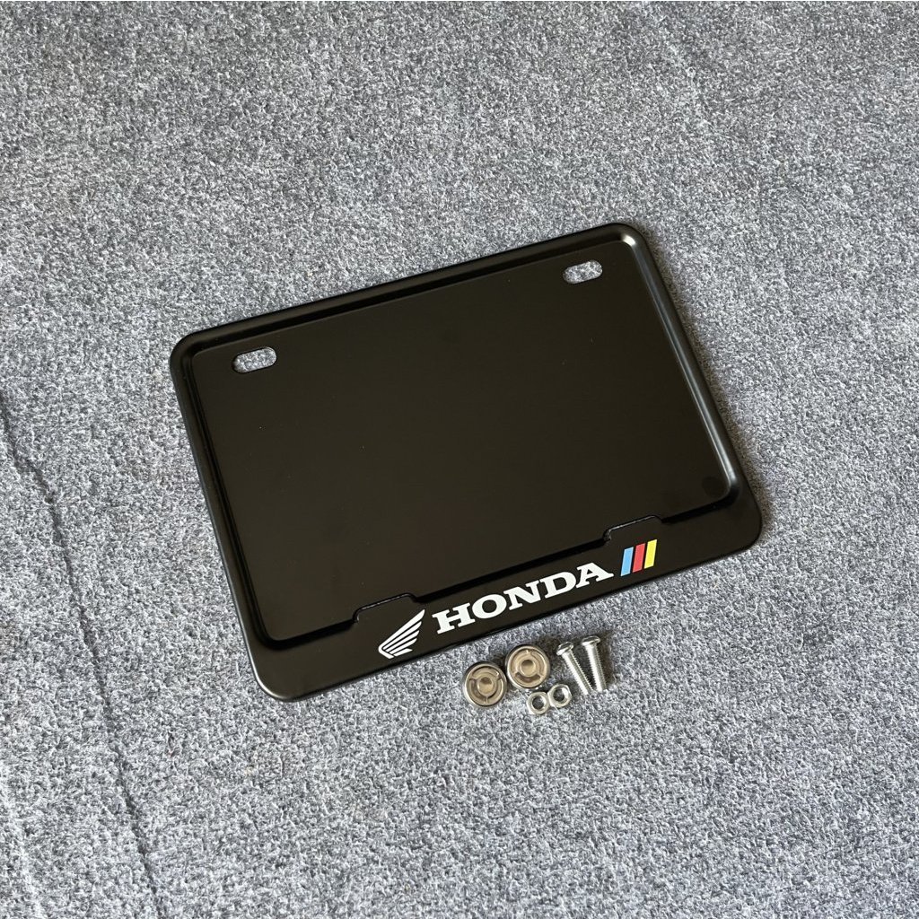Honda License Plate Frame Black | Shopee Malaysia