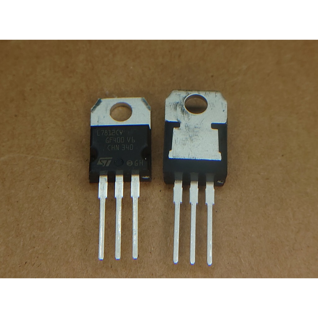 L7812cv / 7812 / 12V 1.5A STMicroelectronics linear voltage regulator IC | Shopee Malaysia
