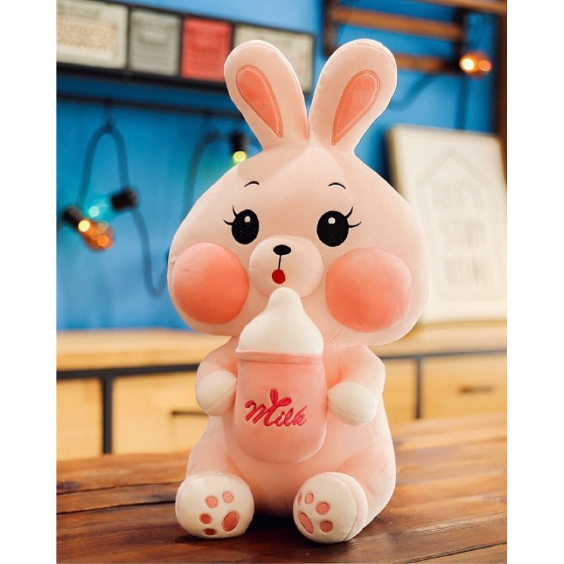 Long-eared bunny teddy bear collection. Cute long-eared rabbits ...