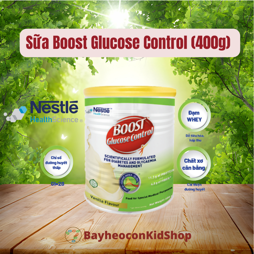 Boost Glucose Control Nutritional Product for Diabetics (400g) | Shopee ...