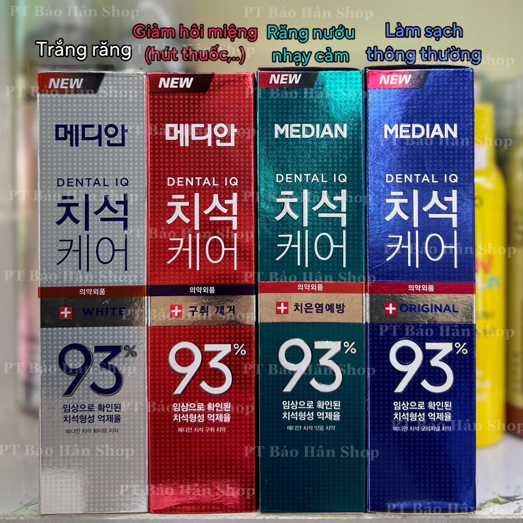 Median Toothpaste 93% Korea (Photo Taken By shop) | Shopee Malaysia