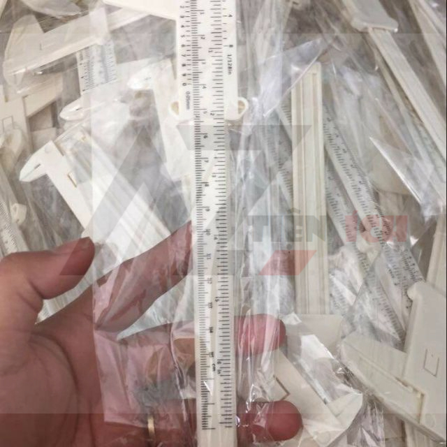 Ruler, Plastic Eyebrow Scissors 150mm, Plastic Ruler F-Shaped Platypus ...