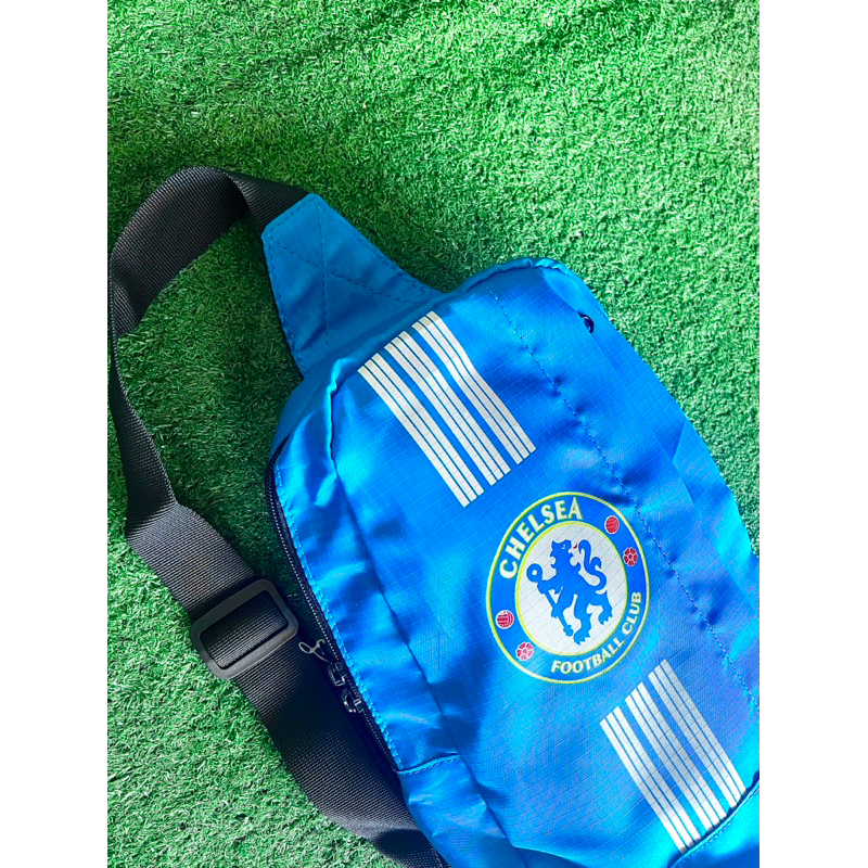 Chelsea GREEN crossbody bag with 2 compartments (crossbody soccer shoe ...