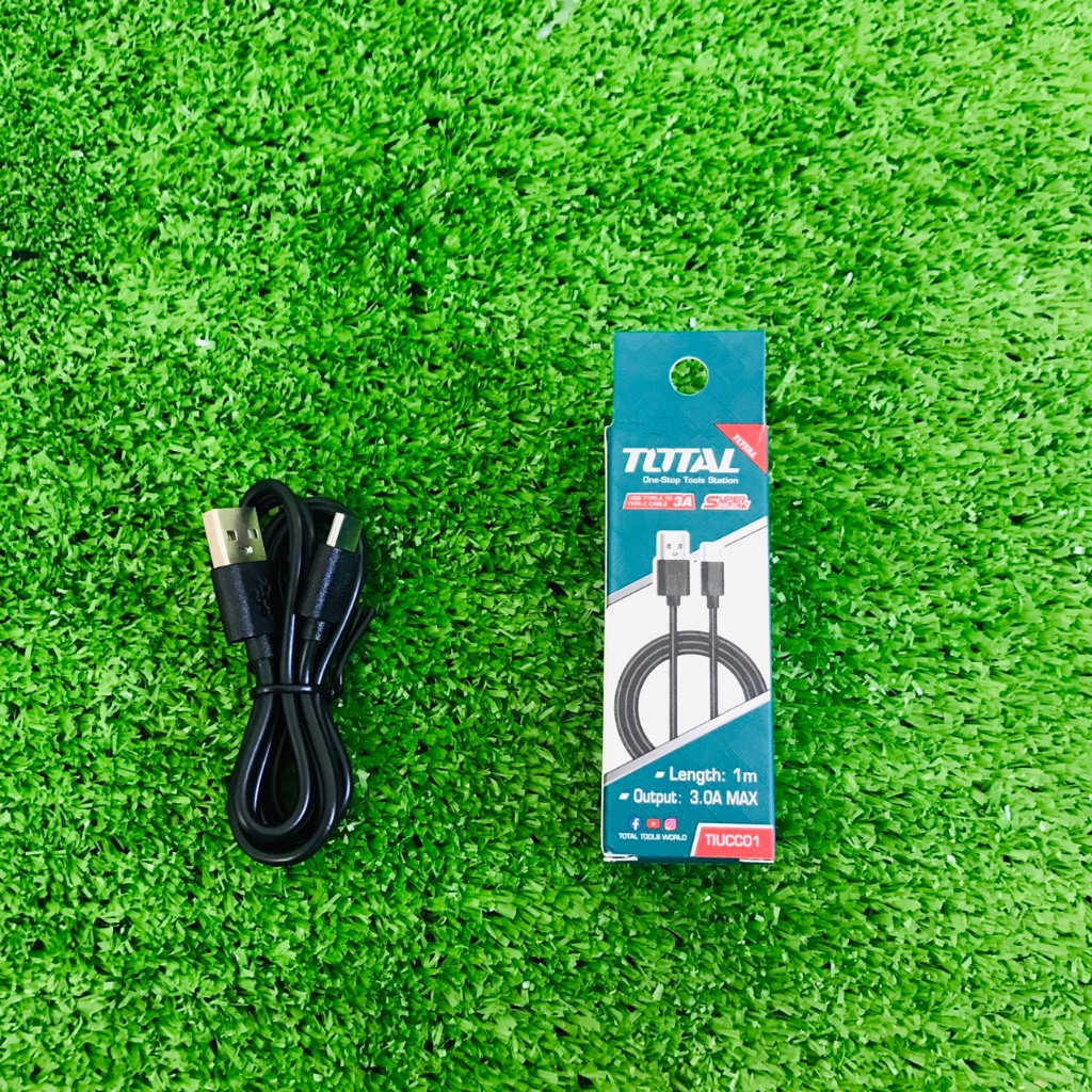 Genuine USB type-A to type-C charging cable 1M TOTAL TIUCC01 | Shopee ...