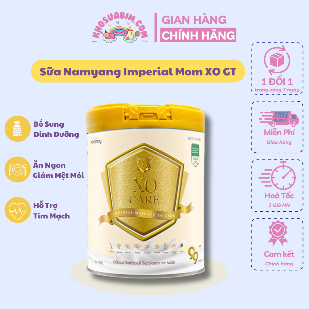Namyang Imperial Mom XO GT 800g powdered milk for pregnant and lactating mothers helps regulate ...