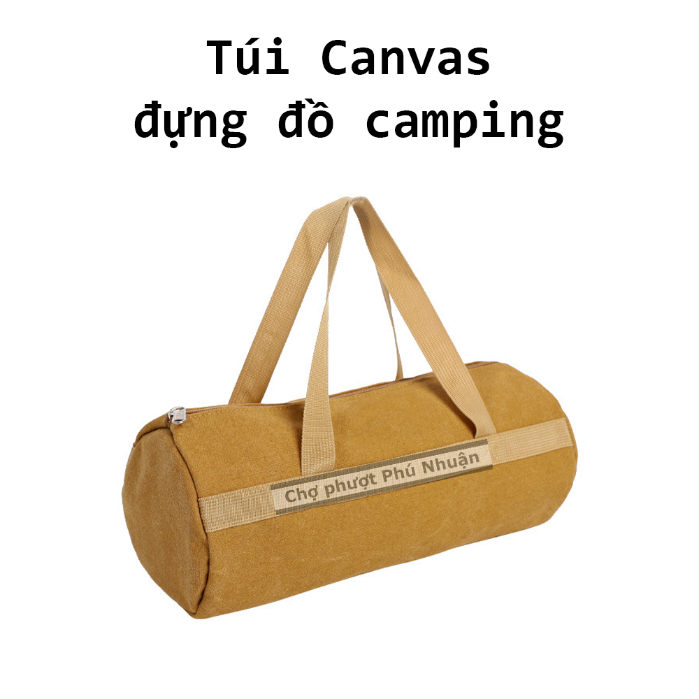 Pile bag, canvas tool bag, convenient storage for camping travel ...