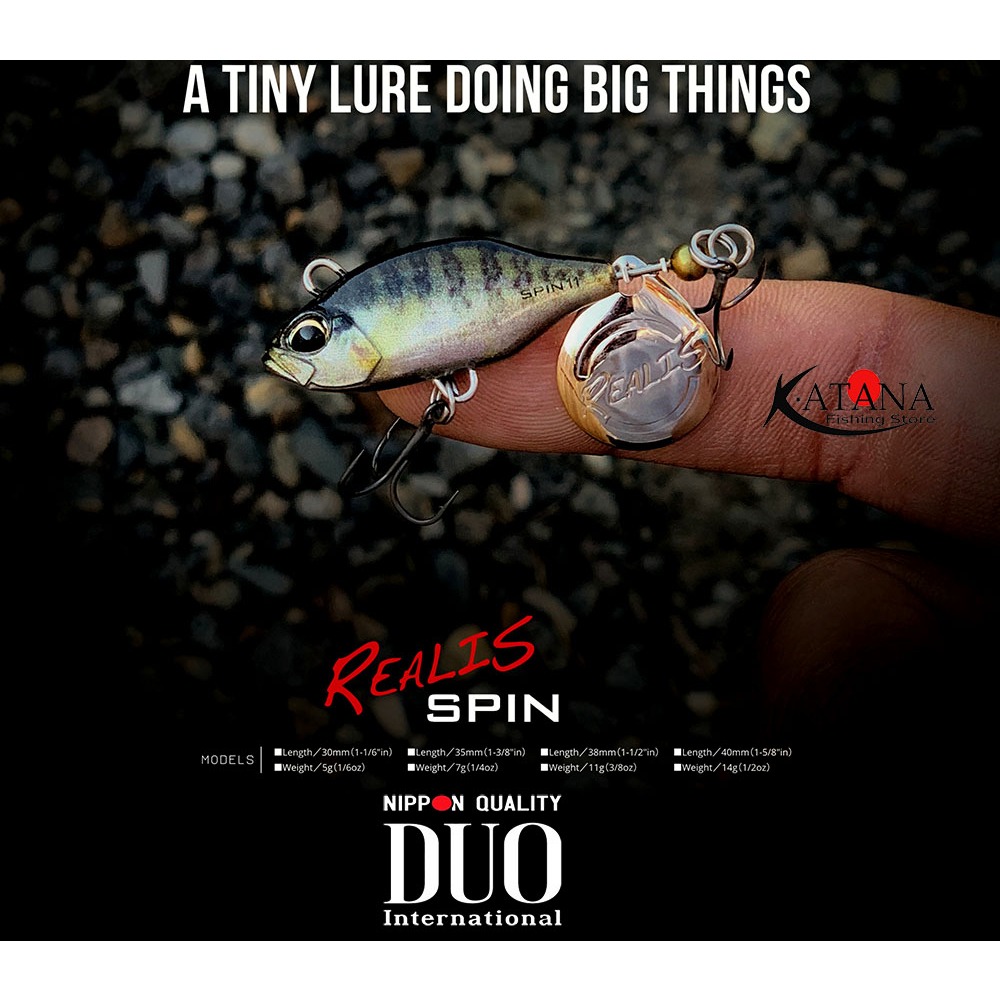 Lure Duo Realis Spin 11g | Shopee Malaysia
