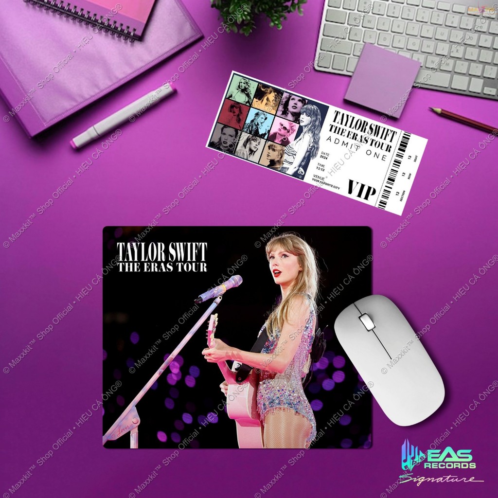 Taylor Swift Mouse Pad - LOVER - The Eras Tour - EAS Records | Shopee ...