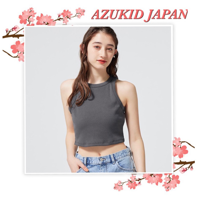 Gu crop top tank top | Shopee Malaysia