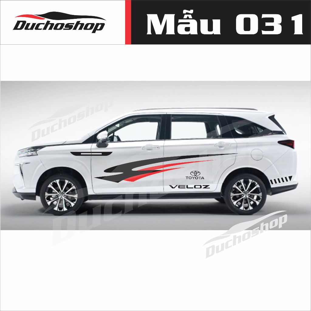 Toyota Veloz sports car sticker ms03 | Shopee Malaysia