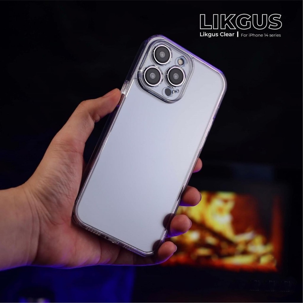 Transparent Likgus case protects IP camera 16 Promax, 15 Pro,14 Promax ...