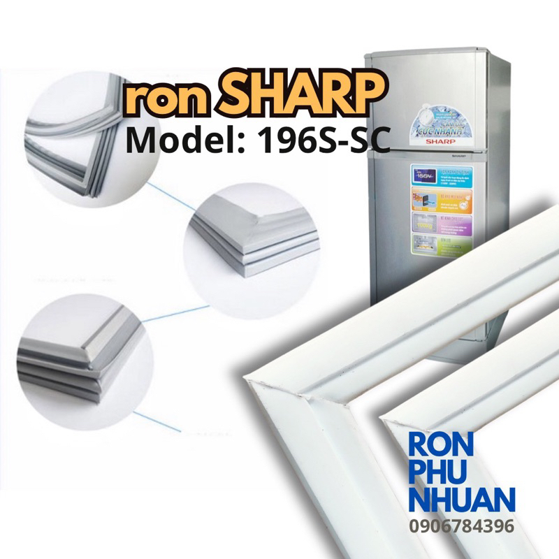 Ron Of The Sharp Refrigerator Door model SJ- 196 SSC Avoids The Opening ...