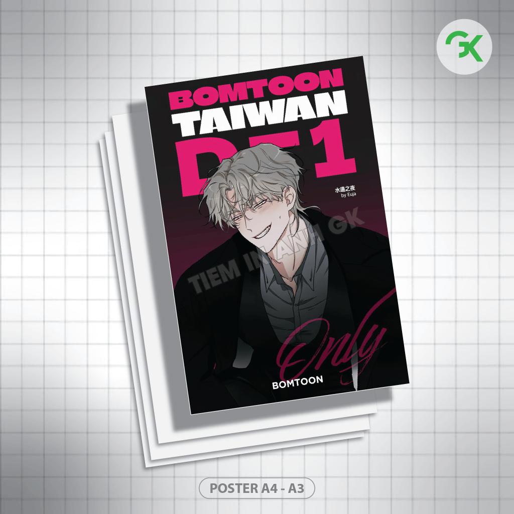 Bomtoon Limited Manhwa BL Poster | Shopee Malaysia