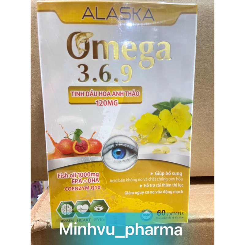 Omega 369 pills - Evening primrose oil 120mg (Box of 60 pills) | Shopee ...