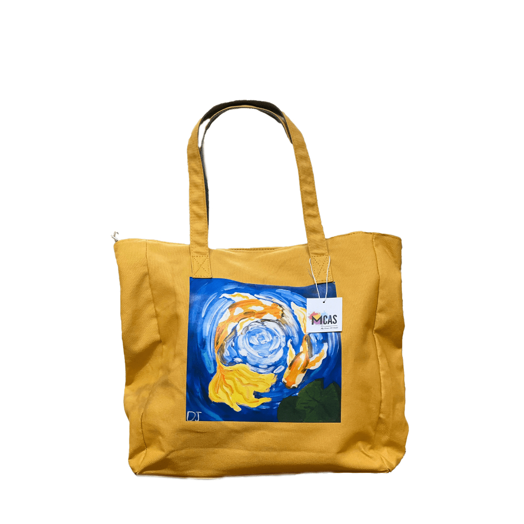 Canvas Bag Koi Fish - MCAS - Dorjee Painting (All MCAS Products Use ...